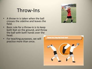 Rules and regulations of soccer | PPTX