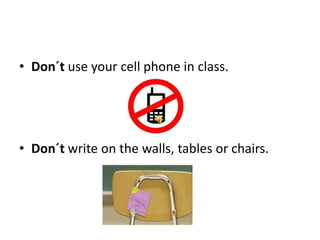 Rules at school | PPTX