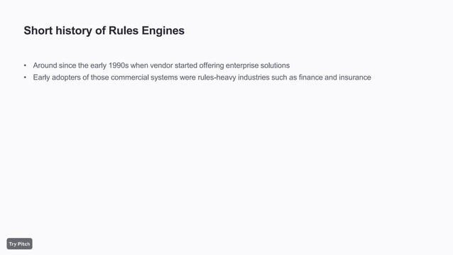 Rules engine.pptx | Computer Software and Applications | Computing