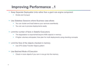 Developing Configurable and High Performance Apps in Drools | PPT