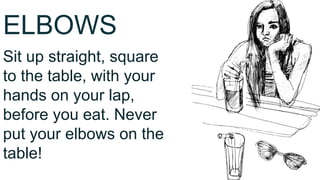 Rules for basic table manners | PDF