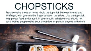 Rules for basic table manners | PDF
