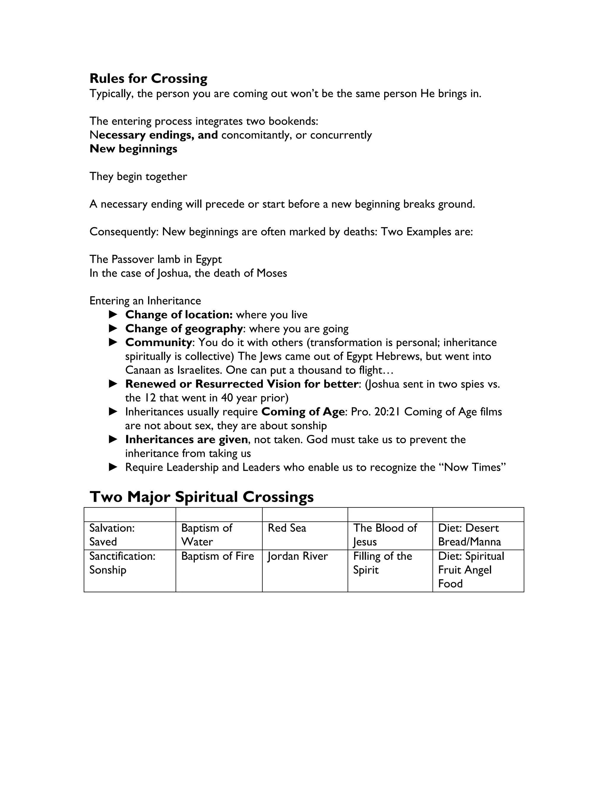 Rules for crossing over 4 27-11a | PDF