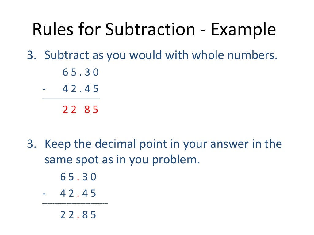 rules-for-decimals