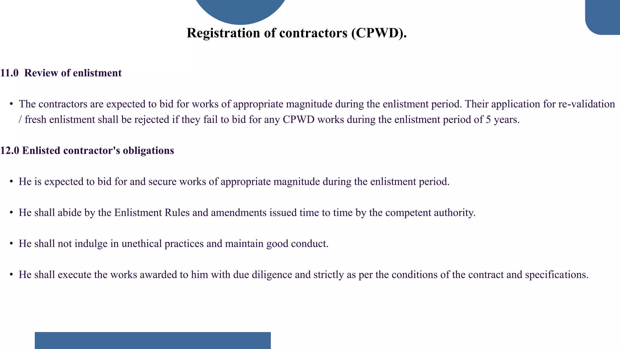 Rules for Enlistment of Contractors in CPWD, 2023-1.pptx