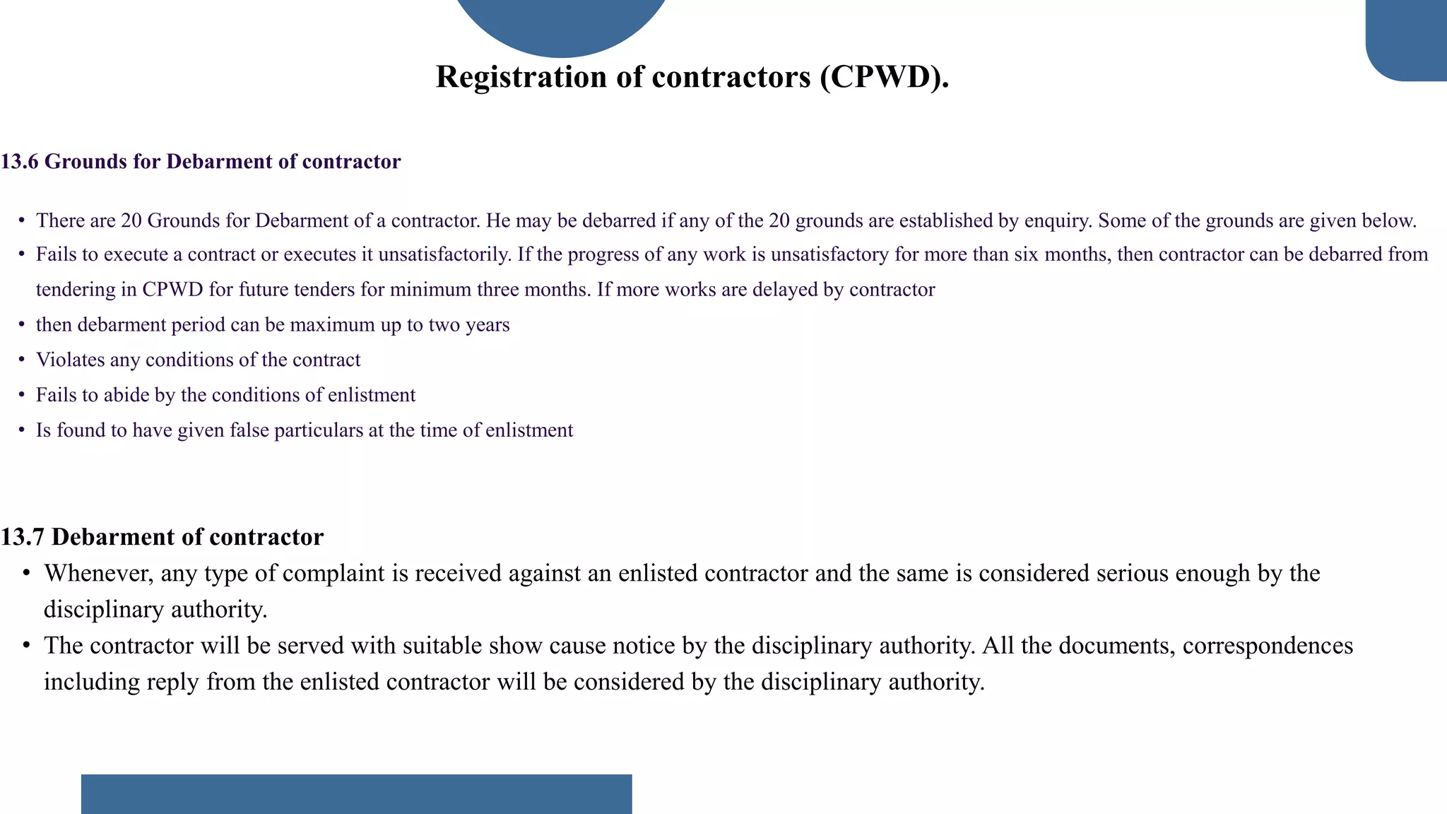 Rules for Enlistment of Contractors in CPWD, 2023-1.pptx