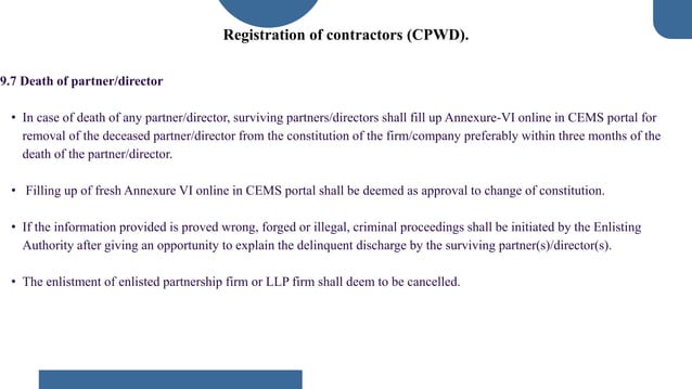 Rules for Enlistment of Contractors in CPWD, 2023-1.pptx