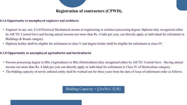 Rules for Enlistment of Contractors in CPWD, 2023-1.pptx