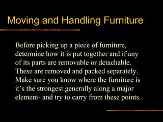 Rules for Handling Objects | PPT