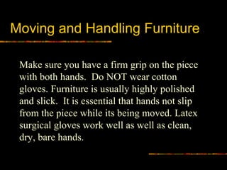 Rules for Handling Objects | PPT
