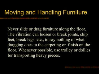 Rules for Handling Objects | PPT