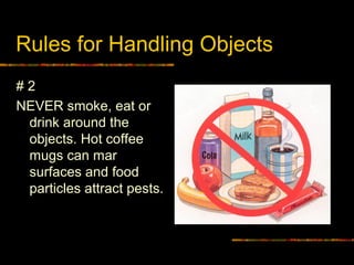 Rules for Handling Objects | PPT