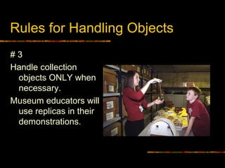 Rules for Handling Objects | PPT