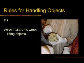 Rules for Handling Objects | PPT | Free Download