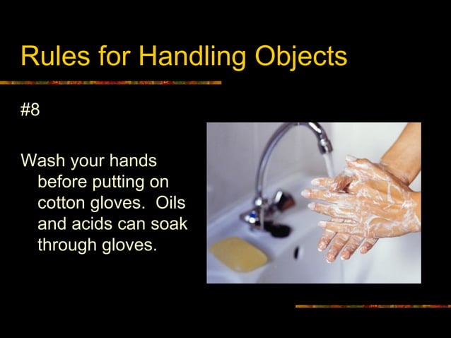 Rules for Handling Objects | PPT | Free Download