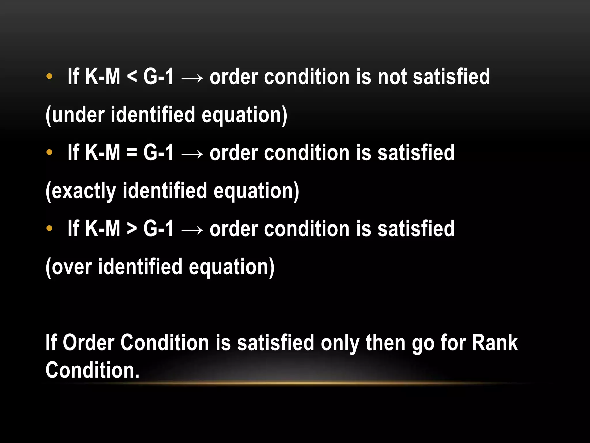 Rules for identification | PPTX