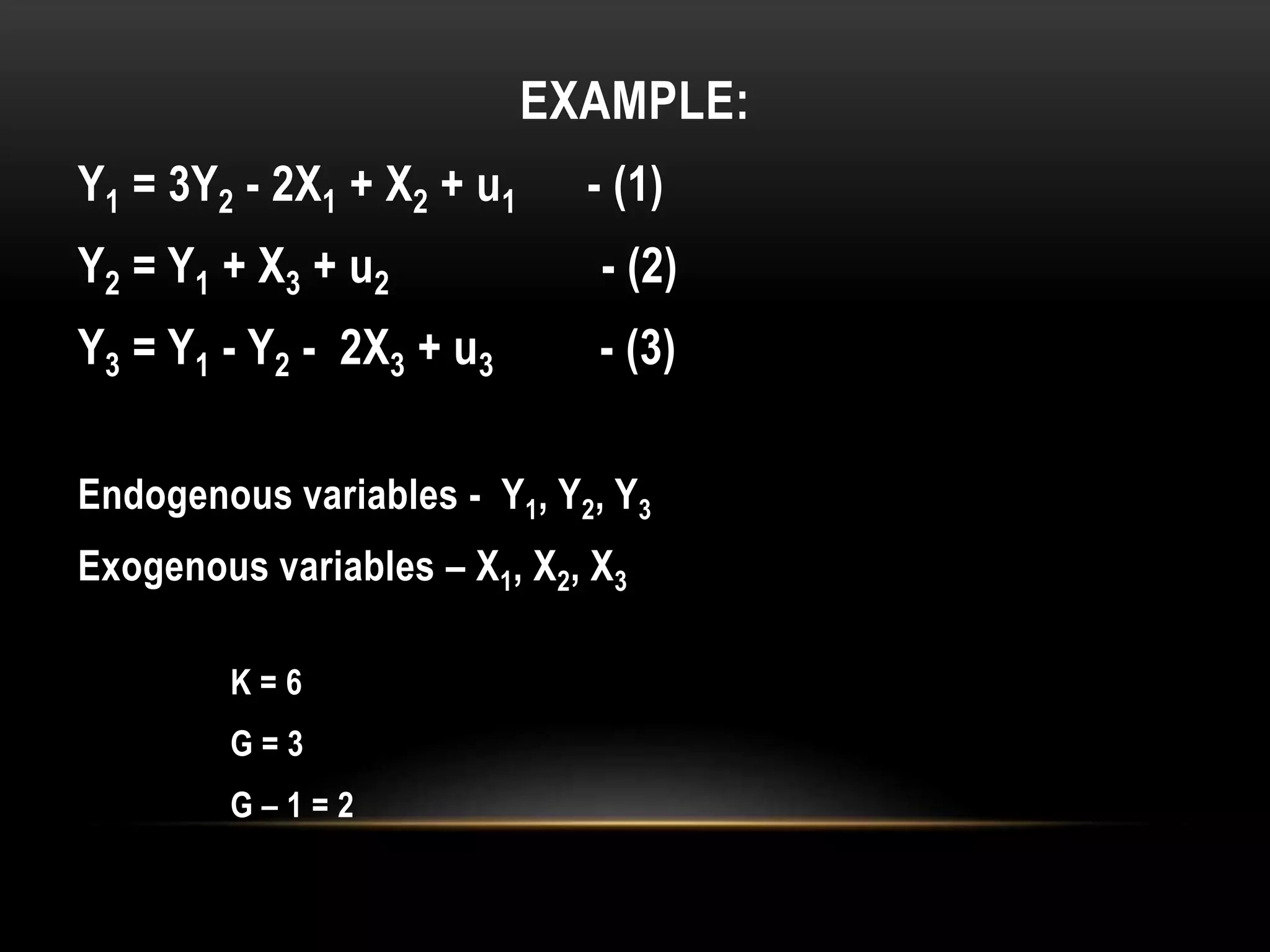 Rules for identification | PPTX