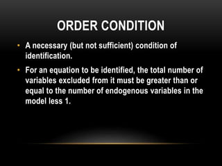 Rules for identification | PPTX