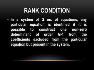 Rules for identification | PPTX