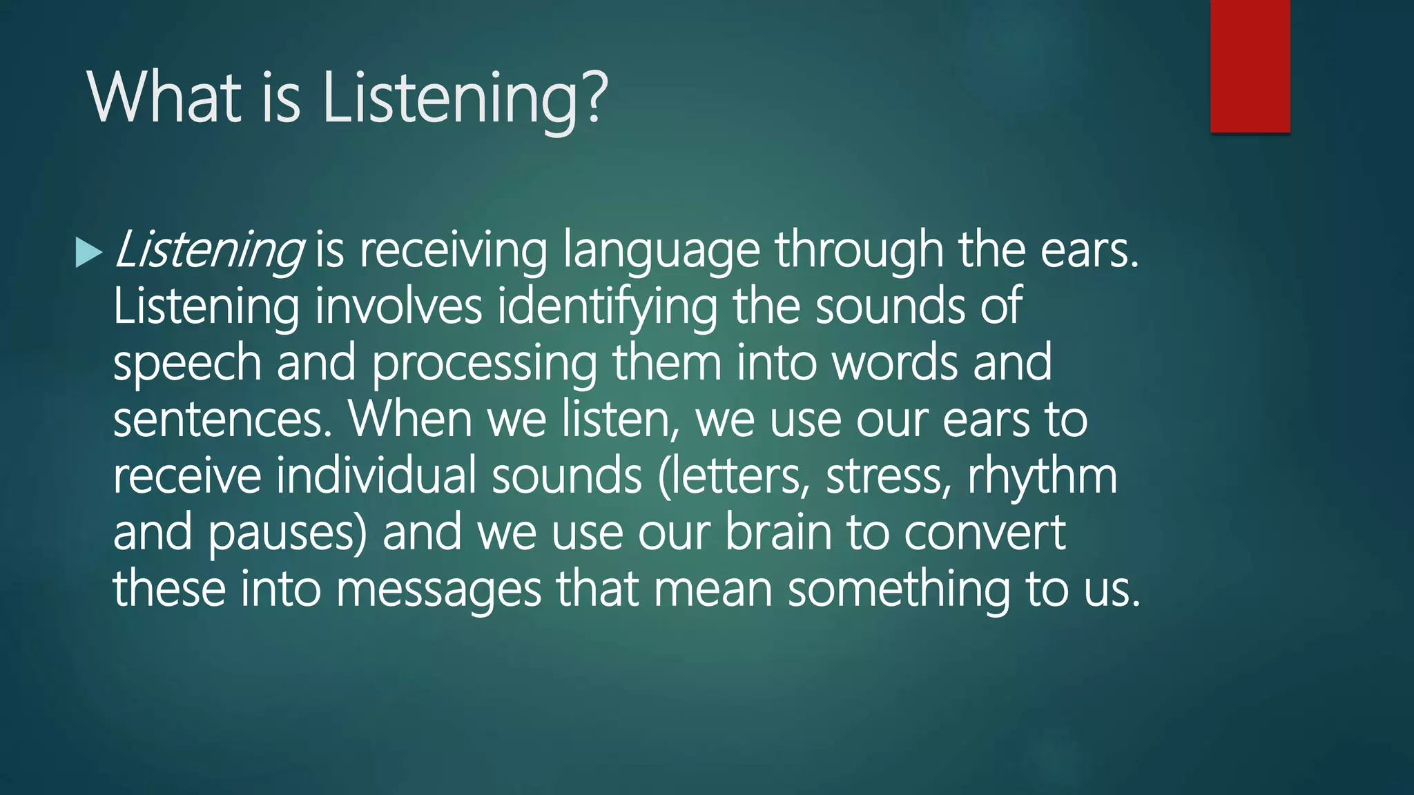 Rules for Listening and Taking Turns to Speak | PPTX
