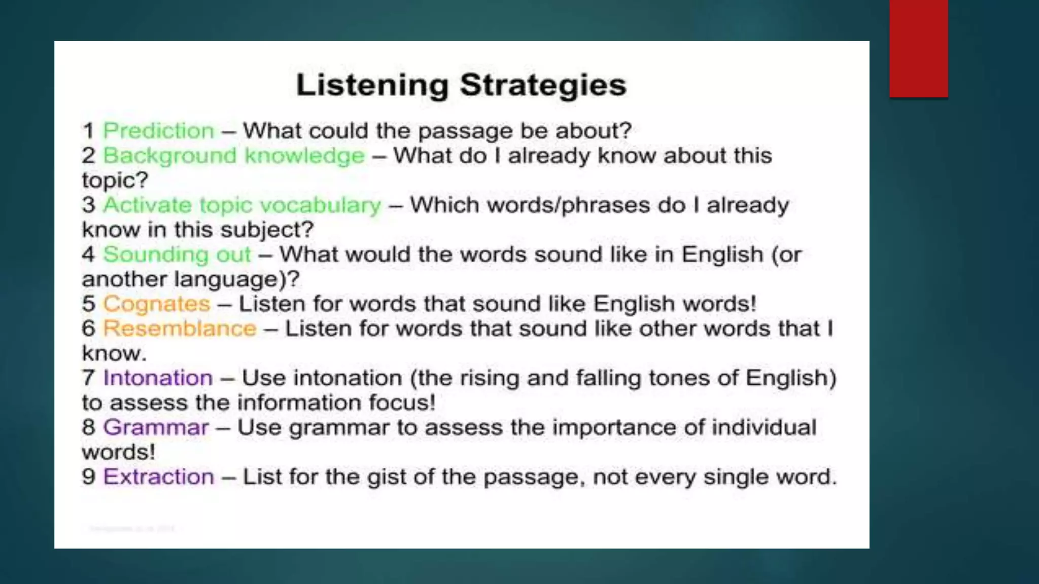 Rules for Listening and Taking Turns to Speak | PPTX