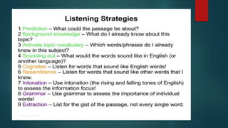 Rules for Listening and Taking Turns to Speak | PPTX