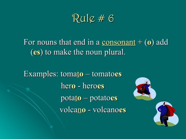 Rules for making_plurals_campus | PPT