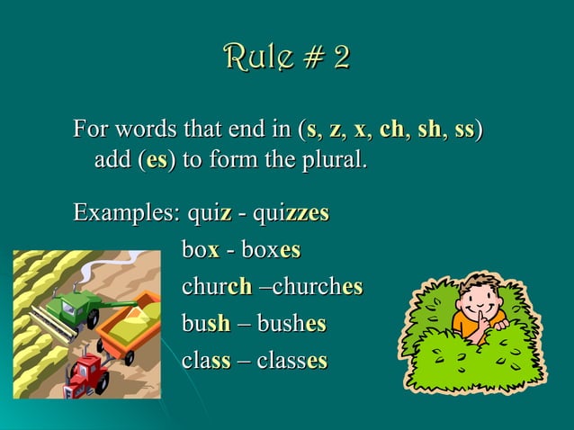 Rules for making_plurals_campus | PPT