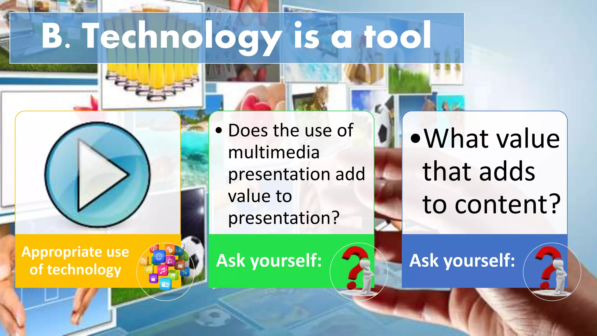 Rules for multimedia presentation | PPTX
