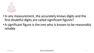 Rules for significant figures | PPTX