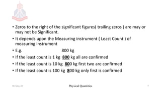 Rules for significant figures | PPTX