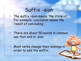 Rules for sion ssion | PPT