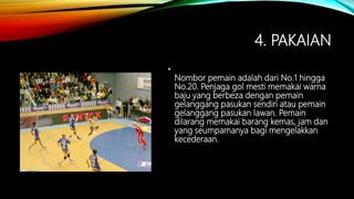 Rules handball | PPTX