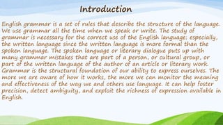 Rules in grammar | PPTX