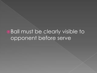Rules in volleyball | PPTX