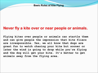 Kite flying rules | PPS