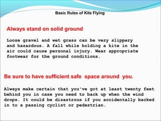 Kite flying rules | PPS