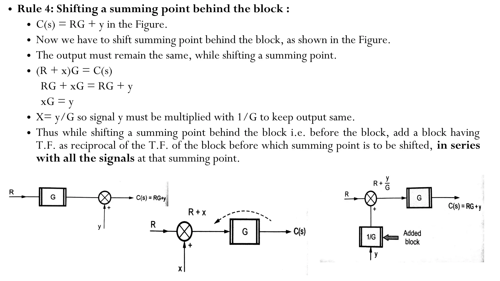 Rules of block diagram | PPT