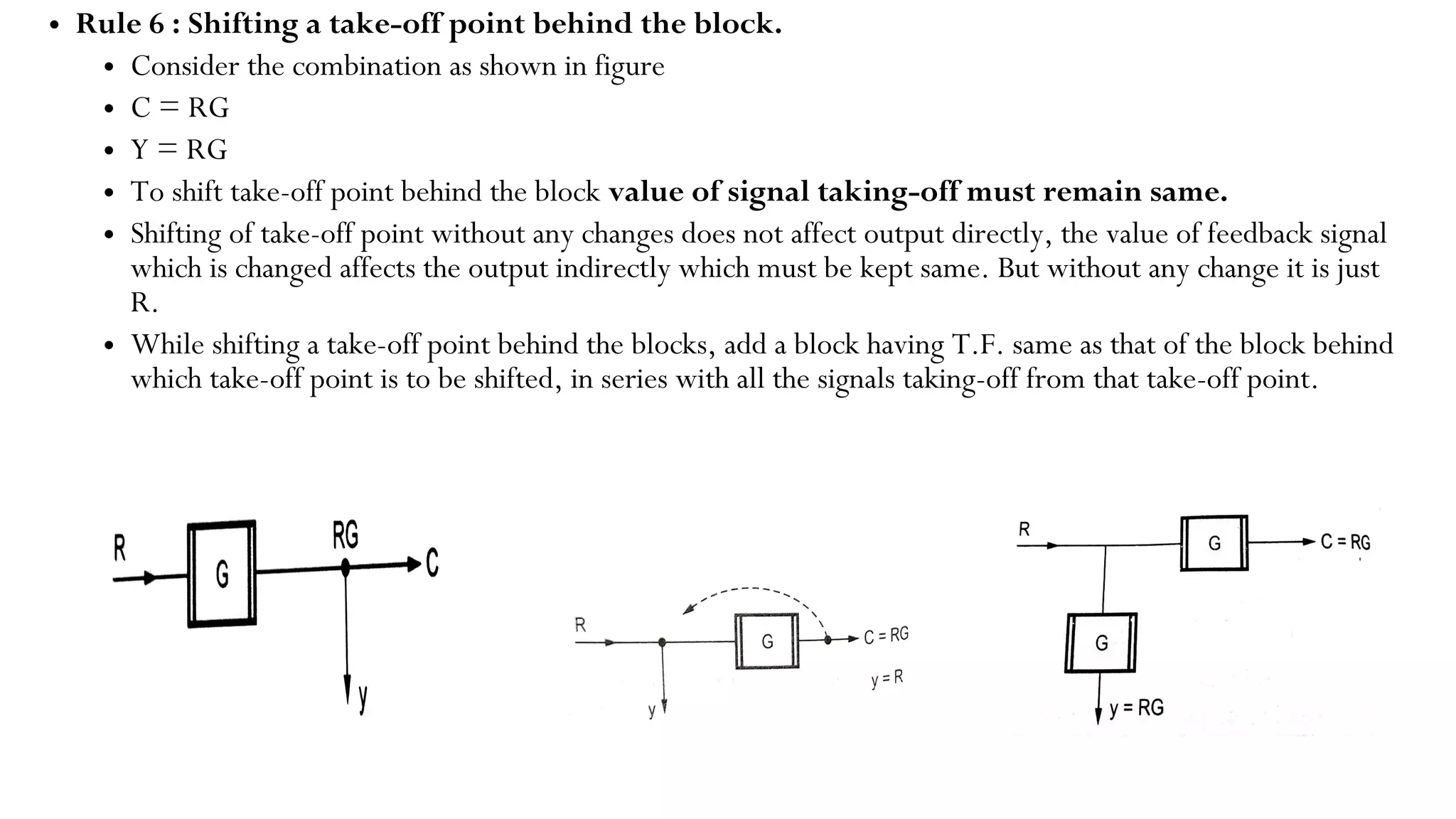 Rules of block diagram | PPT