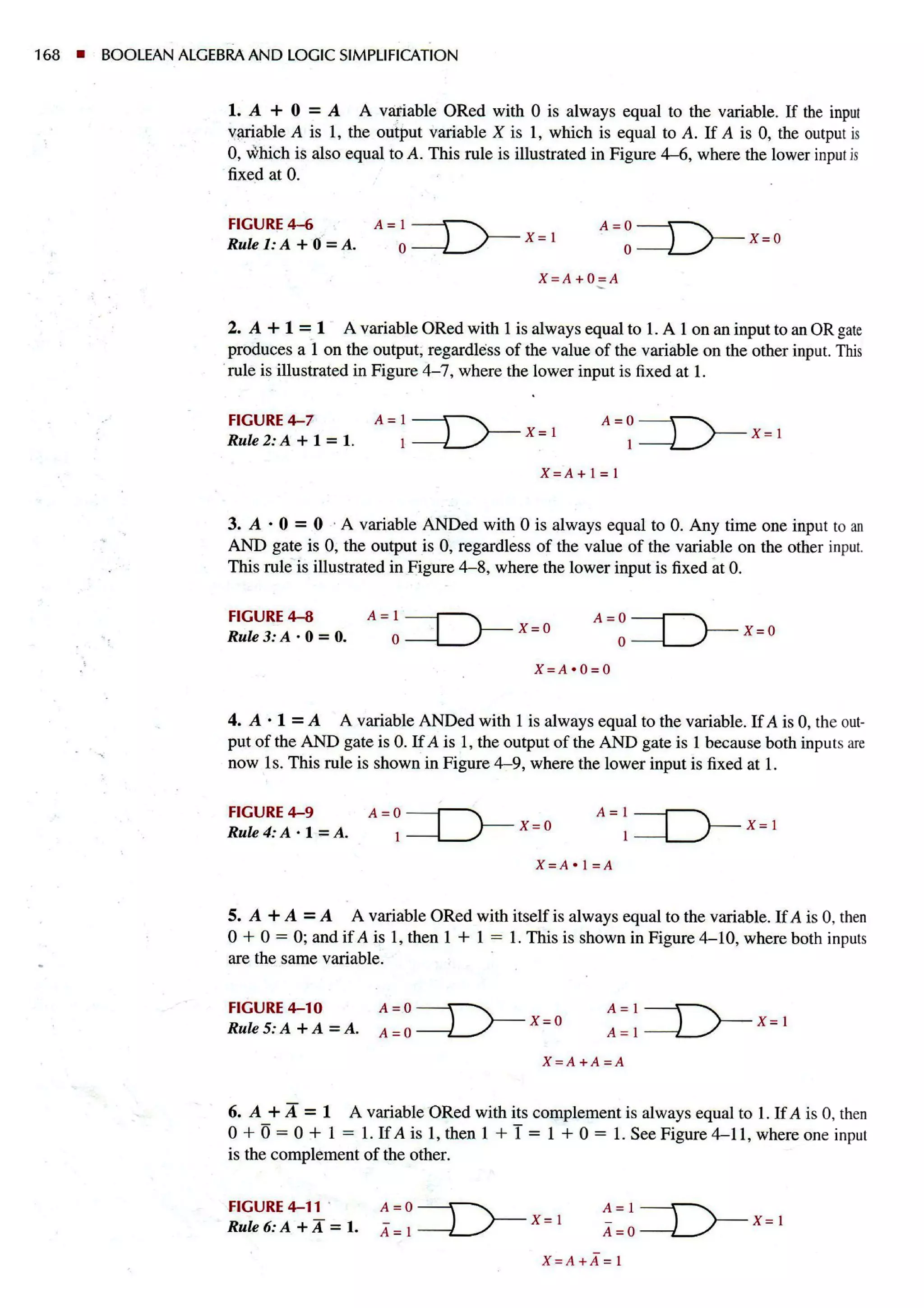 Rules of boolean proofing | PDF