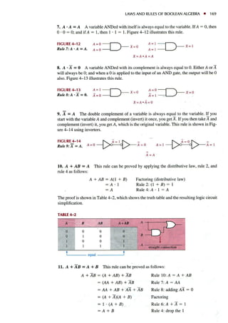 Rules of boolean proofing | PDF