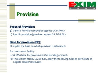 Rules of classification provision rescheduling_write-off | PPT