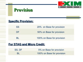 Rules of classification provision rescheduling_write-off | PPT