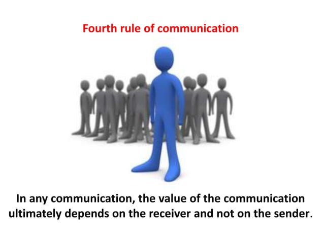 Rules of communication | PPTX