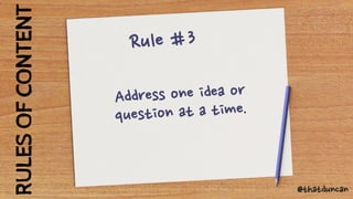 20 Rules for Effective Content | PDF | Content Production | Hobbies ...