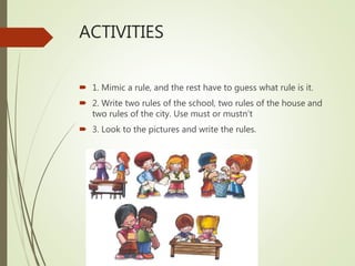 Rules of convivence social science 3rd | PPTX