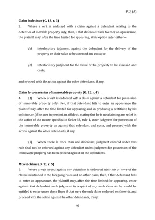 Rules of Court 2012 Malaysia complete document | PDF