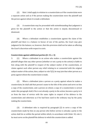 Rules of Court 2012 Malaysia complete document | PDF