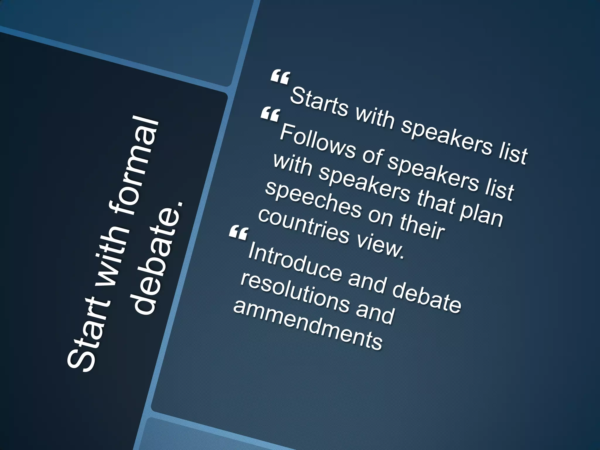 Rules of debate 6 pt powerpoint | PPT