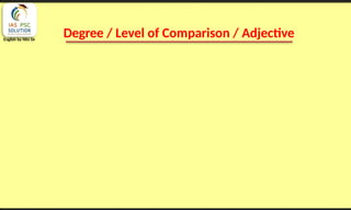 Rules of Degree of Adjective for competitive exam.pptx